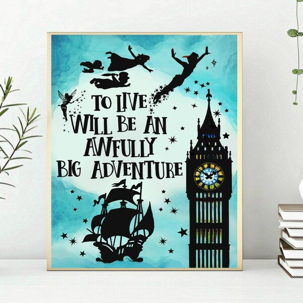 Peter Pan Wall Art - Etsy