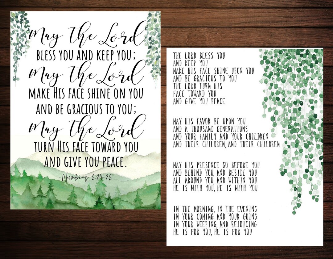 Digital Download the Blessing Elevation Worship Lyrics Art Print ...