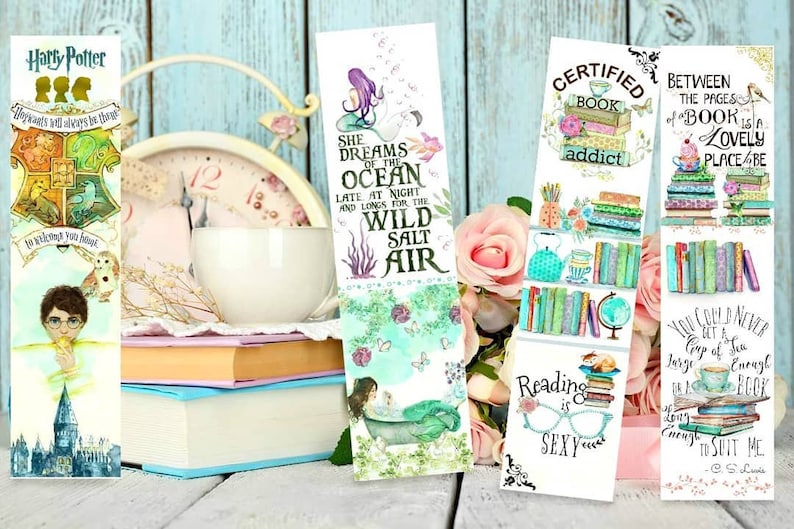 Children's Classic Books Bookmarks Literary Bookmarks - Etsy
