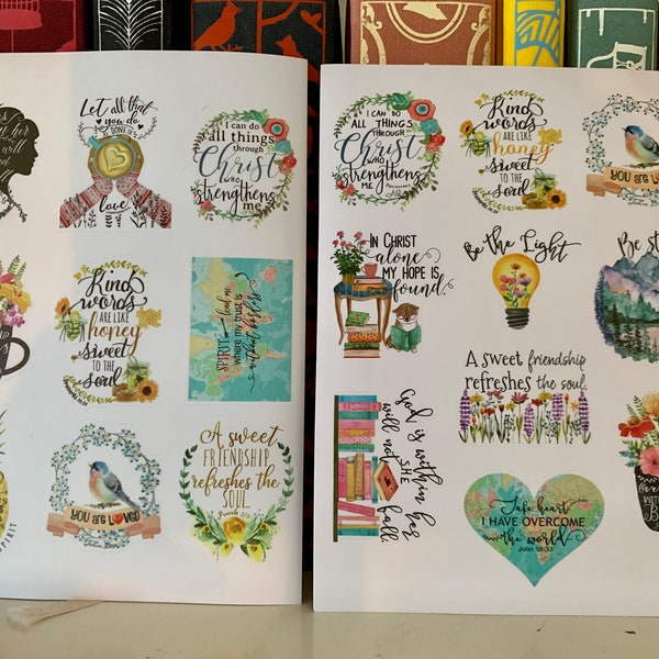 Bible Verse Sticker - Etsy