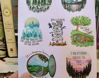 Tolkien Sticker - Etsy