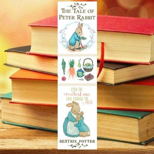 Children's Classic Books Bookmarks, Literary Bookmarks, Book Lover ...