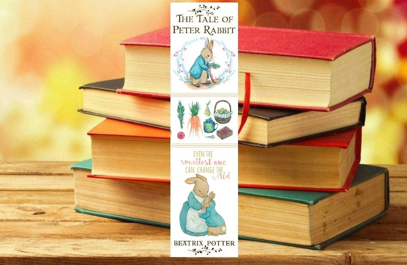 Children's Classic Books Bookmarks Literary Bookmarks - Etsy