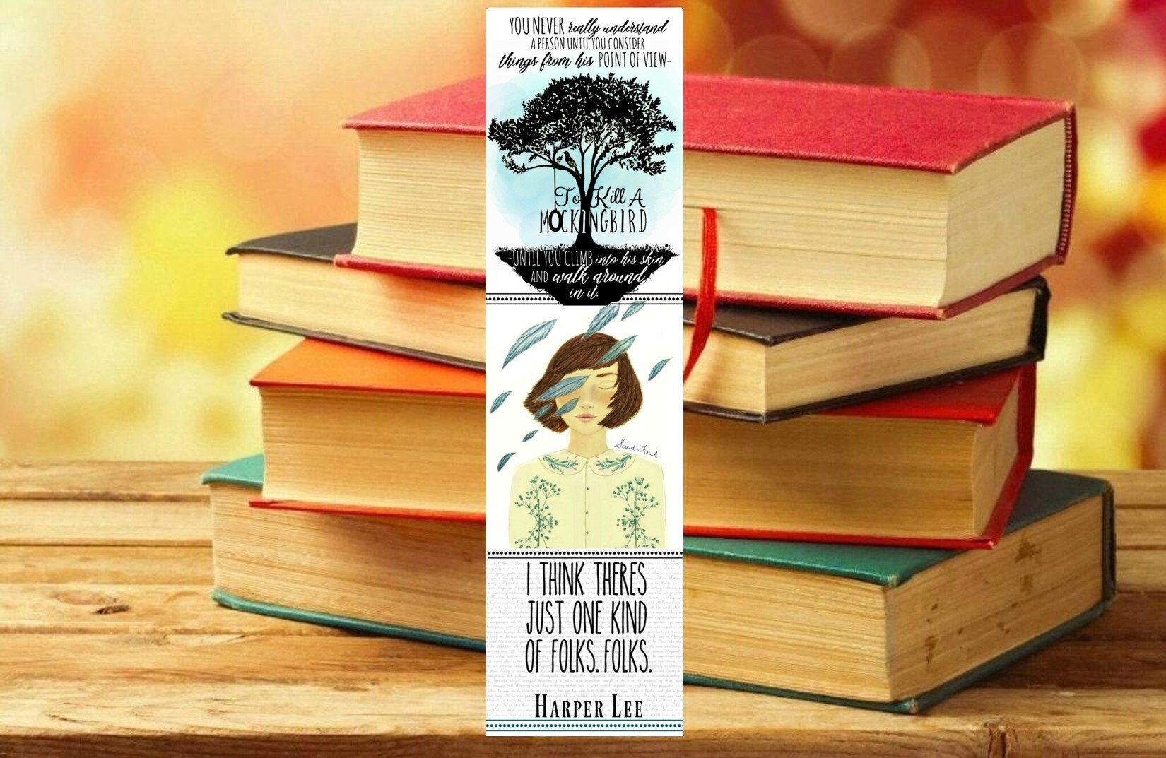 Bookish Bookmarks Literary Bookmarks Book Lover Gift for - Etsy UK