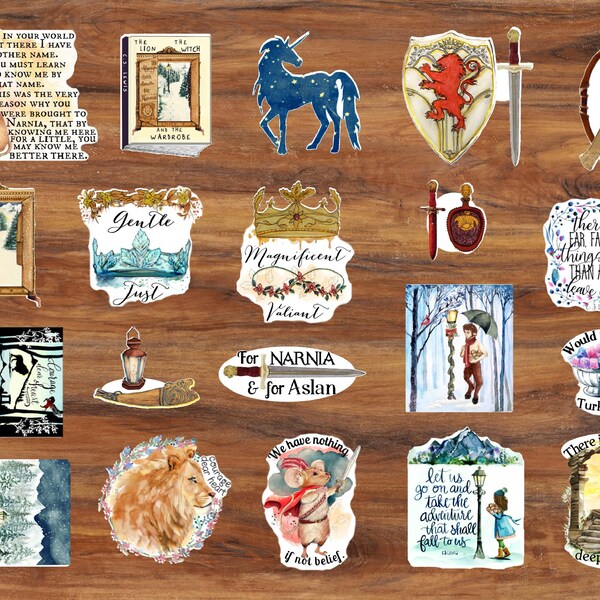 Narnia Stickers - Etsy