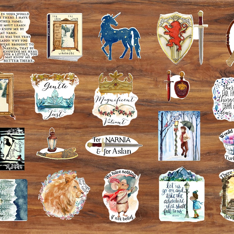 Narnia Stickers - Etsy