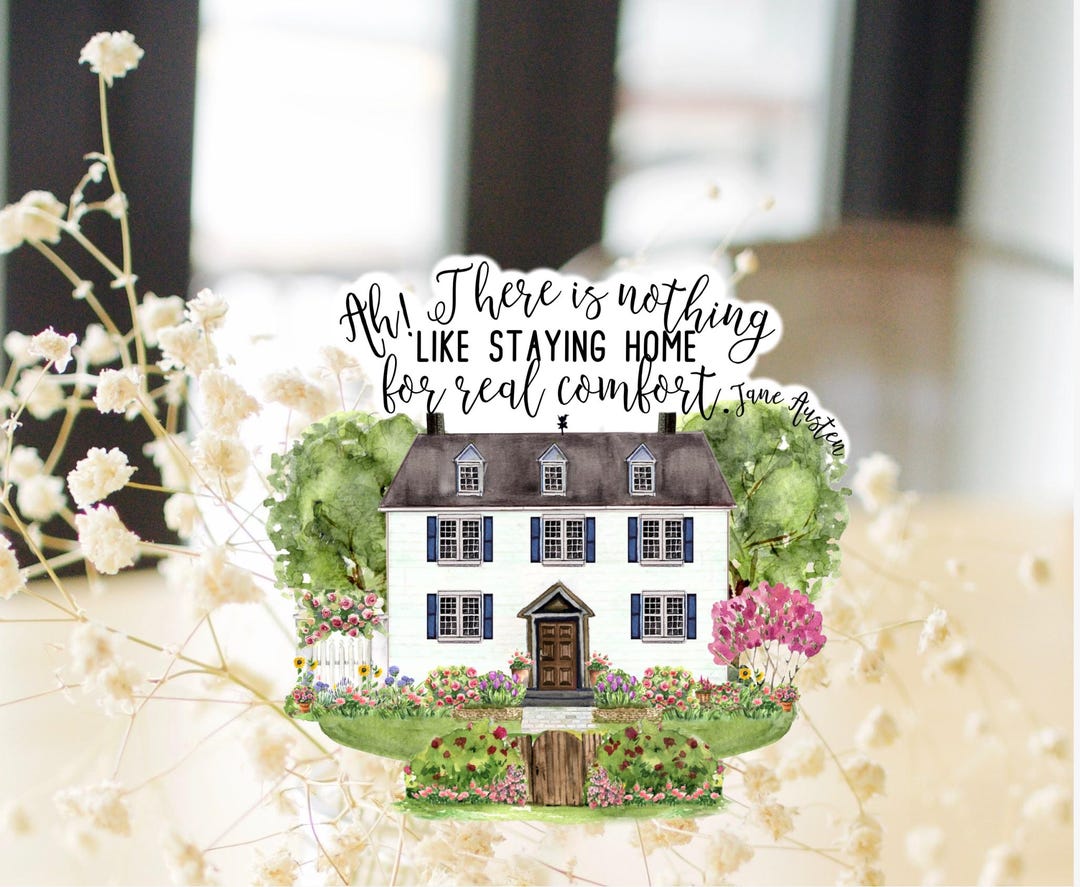 Jane Austen Quote Sticker: Literary Art Print for Book Lovers - Etsy