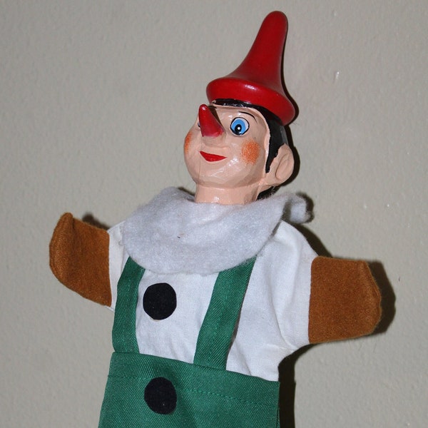 Pinocchio Hand Puppet - Etsy