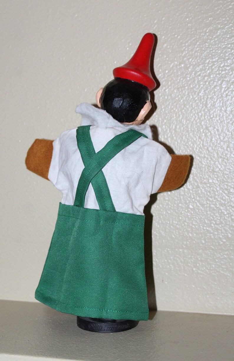 Pinocchio Hand Puppet Wooden Head Vintage 1960's - Etsy