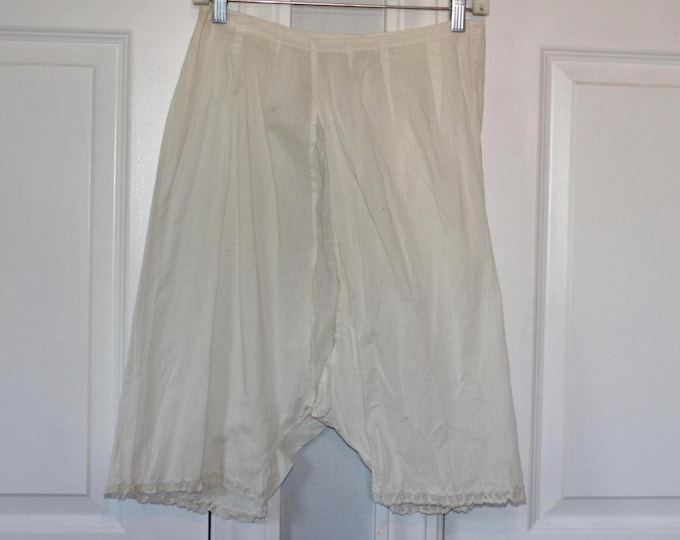 CORNFLOWER BLUE Ditsy X Reworked Cotton Shortie Bloomers Pants Floral ...