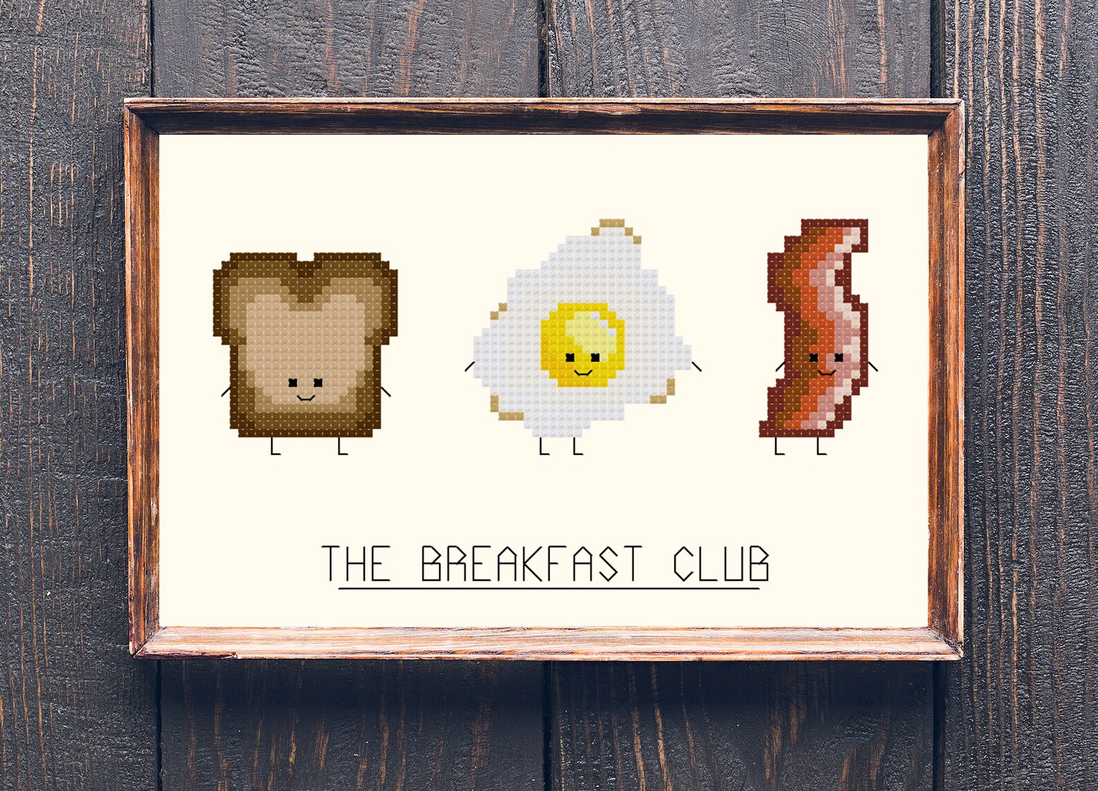The Breakfast Club Pun Cross Stitch Pattern - Etsy
