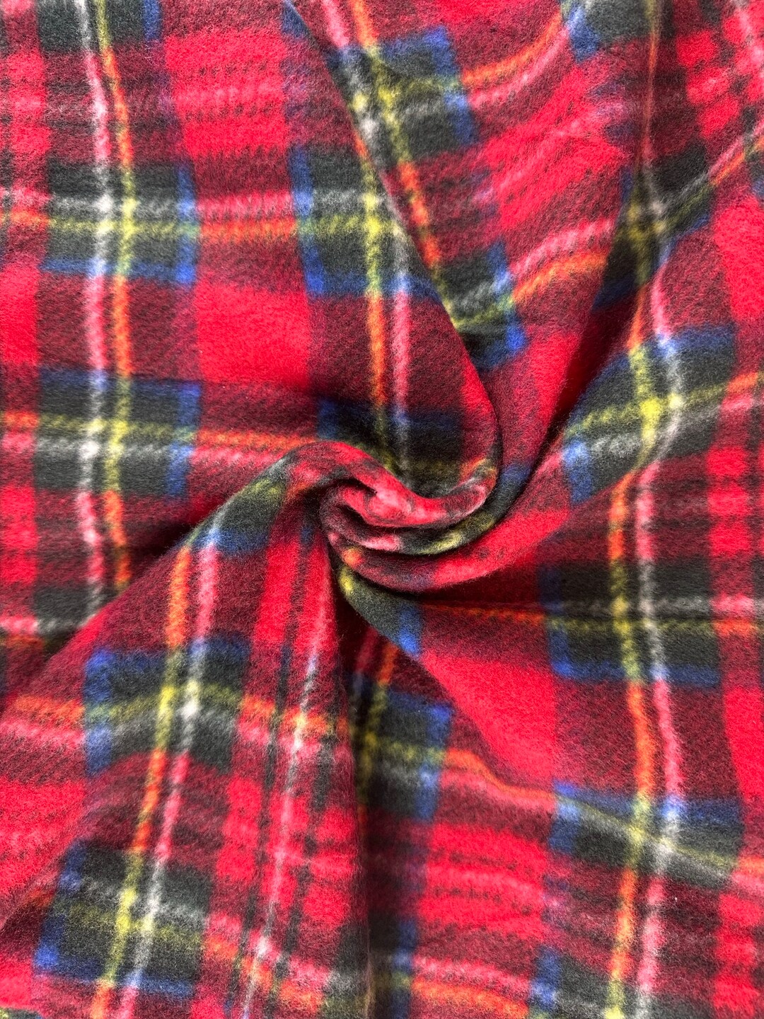 Fabric, Royal Stewart Tartan, Red Plaid, Fleece, Material, Blanket ...