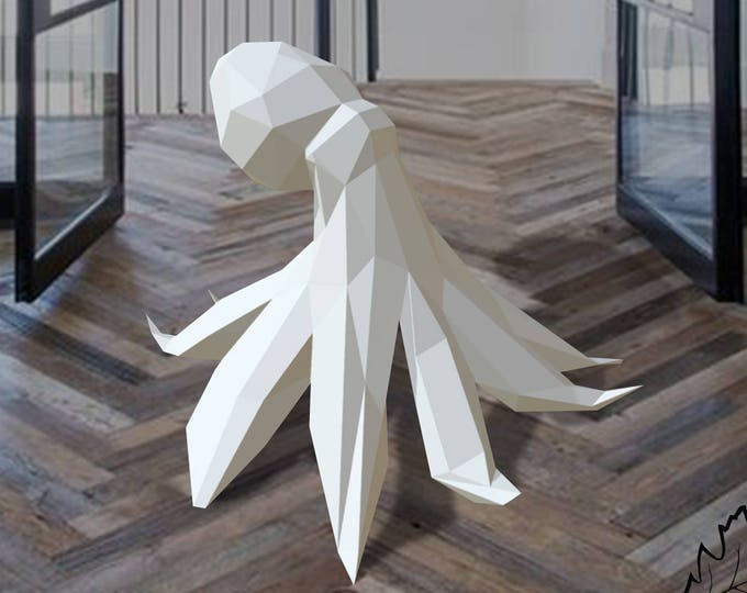 Ghost, Movie Logo, 3D Papercraft, Digital Template, Origami, Low ...