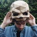 SKULL MASK. Low poly 3D papercraft mask. Printable DIY | Etsy