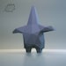 Spongebob Inspired Patrick Star Papercraft Sculpture. Low Poly 3D DIY ...