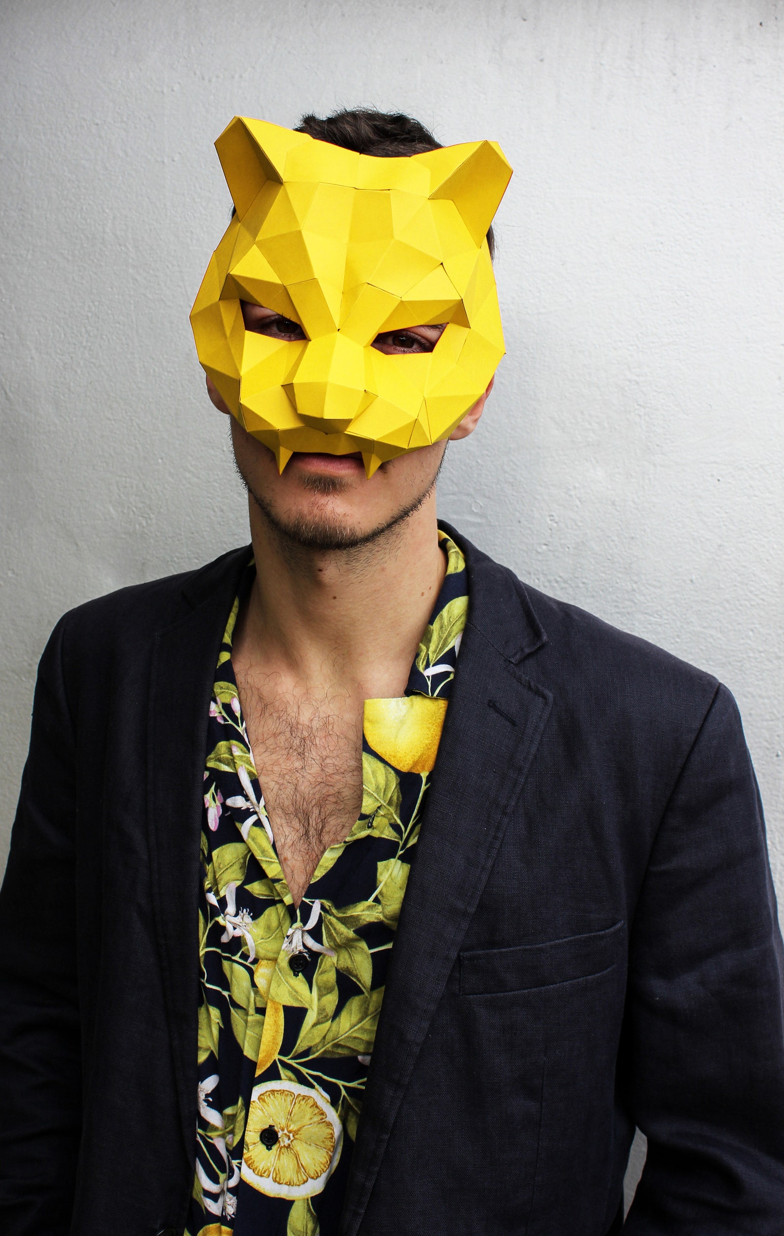 Tiger VIP MASK Papercraft Printable DIY Half Face Mask for - Etsy