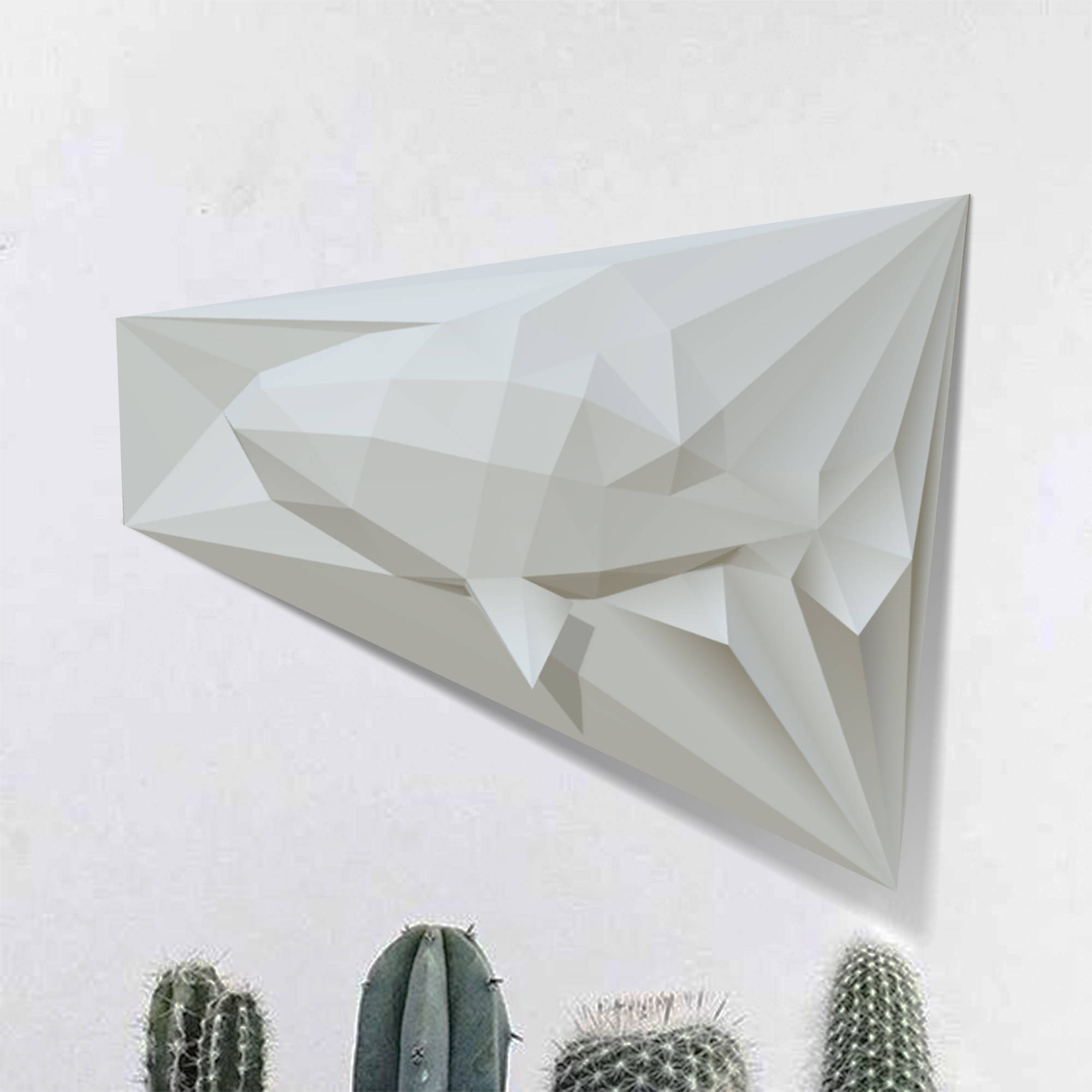 3D Papercraft Wall Fish Printable DIY Pdf Template. Low Poly - Etsy