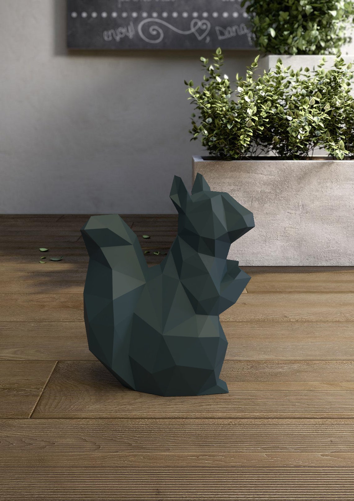 Squirrel Pre-cut paper Squirrel Origami Squirrel Little - Etsy