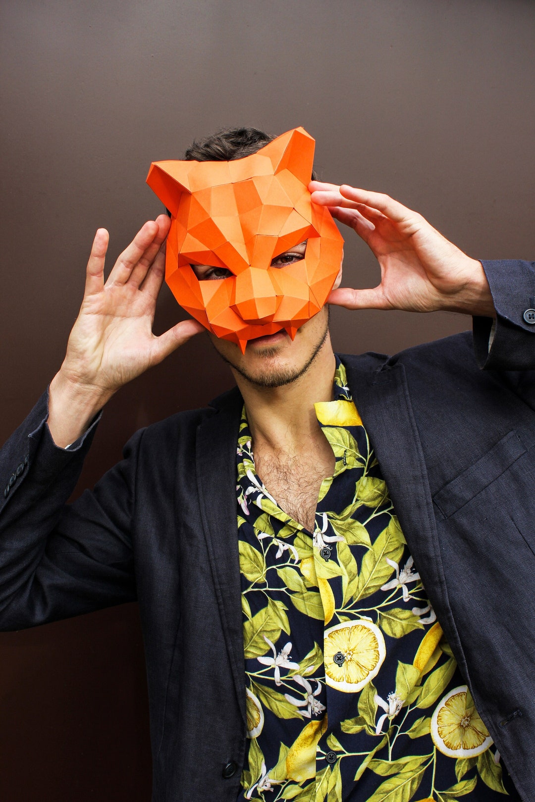 Tiger VIP MASK Papercraft Printable DIY Half Face Mask for Kids and ...