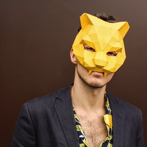 Tiger VIP MASK Papercraft Printable DIY Half Face Mask for Kids and ...