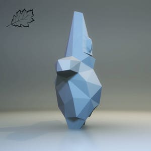 Spongebob Inspired Patrick Star Papercraft Sculpture. Low Poly 3D DIY ...