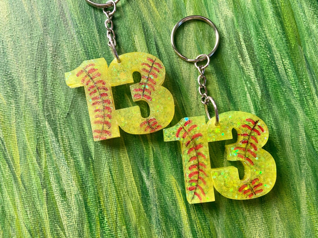 Personalized Sports Keychains. READ DETAILS BELOW - Etsy