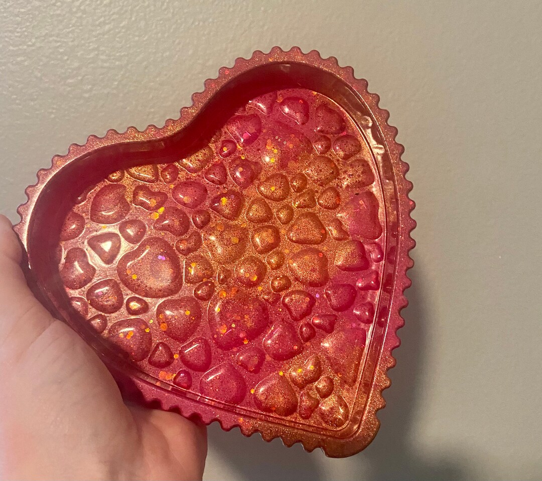 Heart Tray/dish customizable - Etsy