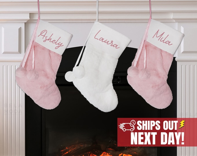 Nutcracker Stocking// Christmas Stocking//pink Christmas Stocking - Etsy