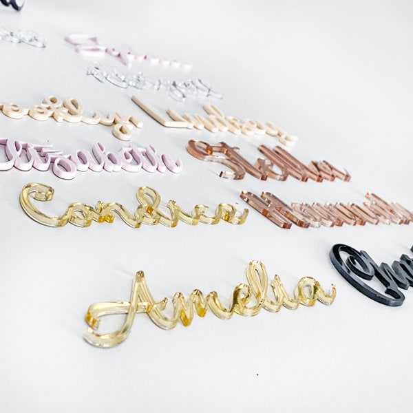 Gold Name Sign - Etsy