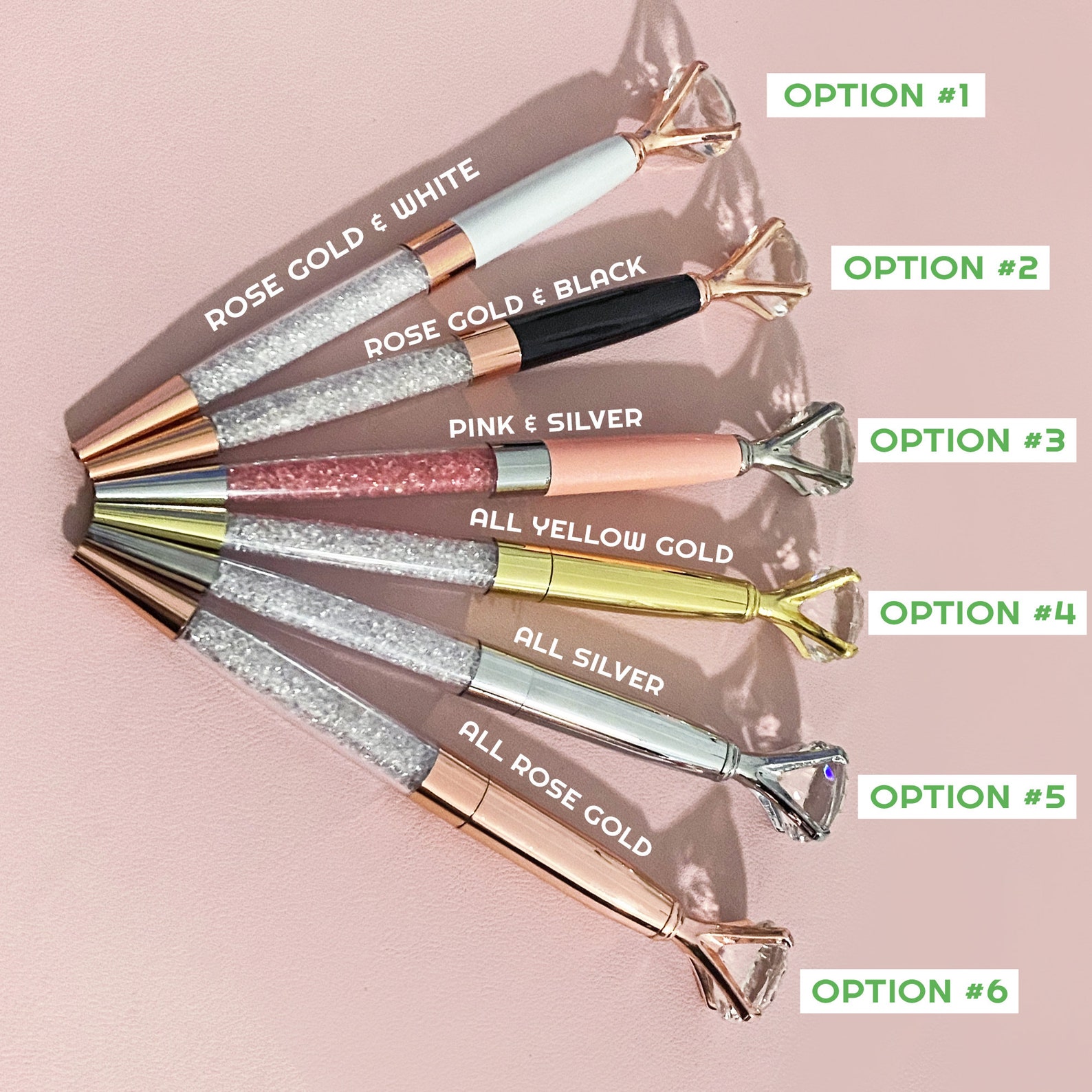 Diamond Bridal Wedding Pen Bridesmaid Proposal Gift Unique - Etsy