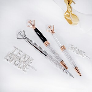 Diamond Bridal Wedding Pen - Bridesmaid Proposal Gift - Unique ...