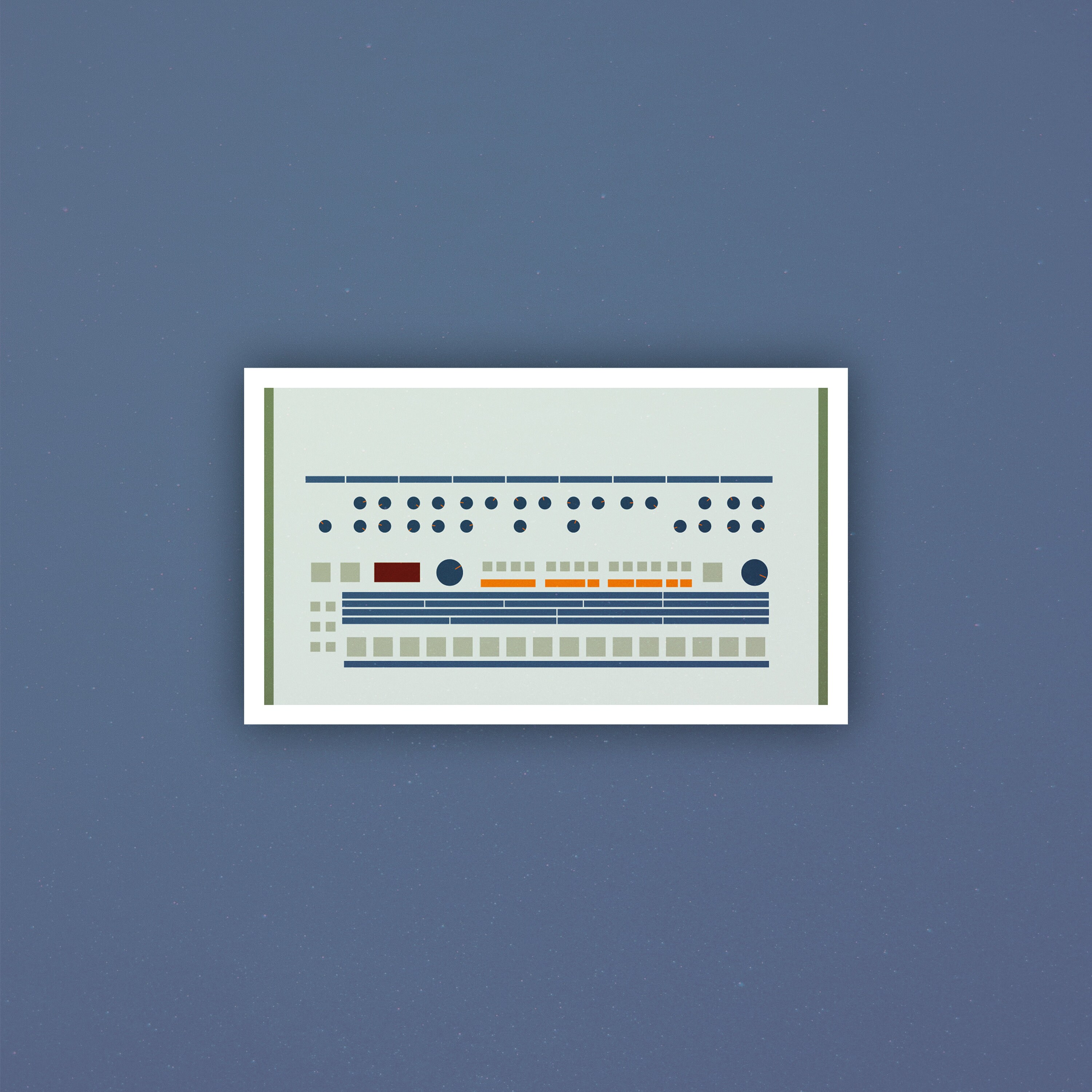 Roland TR-909 Vinyl Sticker: Synth Sticker Retro Synth - Etsy