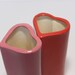 Ceramic Valentine's Day Heart Vase Heart-shaped Pottery, Valentines ...