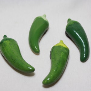 Small Ceramic Chile Pepper Magnet - Red Chile Green Chile New Mexico ...
