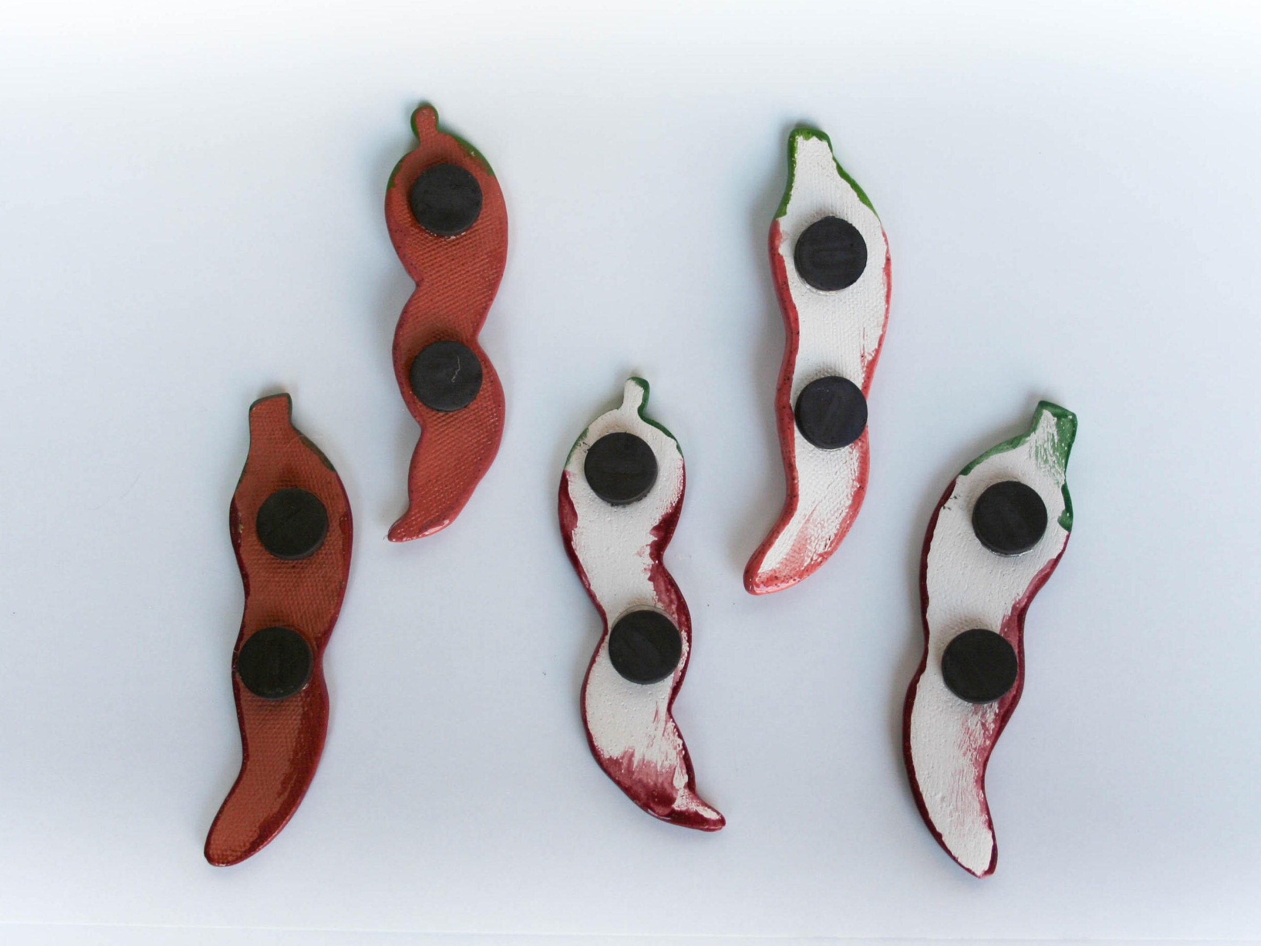 Large Ceramic Chile Pepper Magnet Red Chile Green Chile New - Etsy Canada