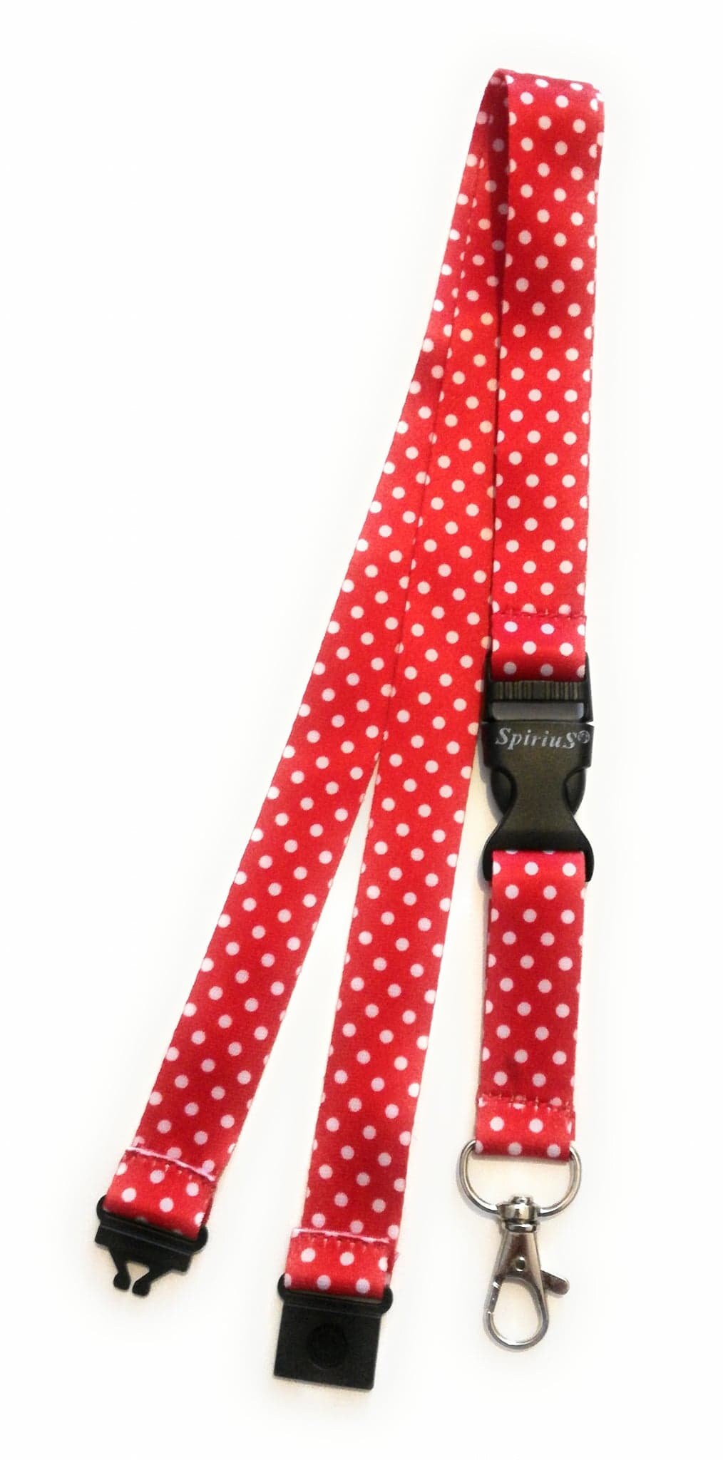 Polka Dot Red Universal Ecig Neck Holder Lanyard Spirius for Vape Mod ...