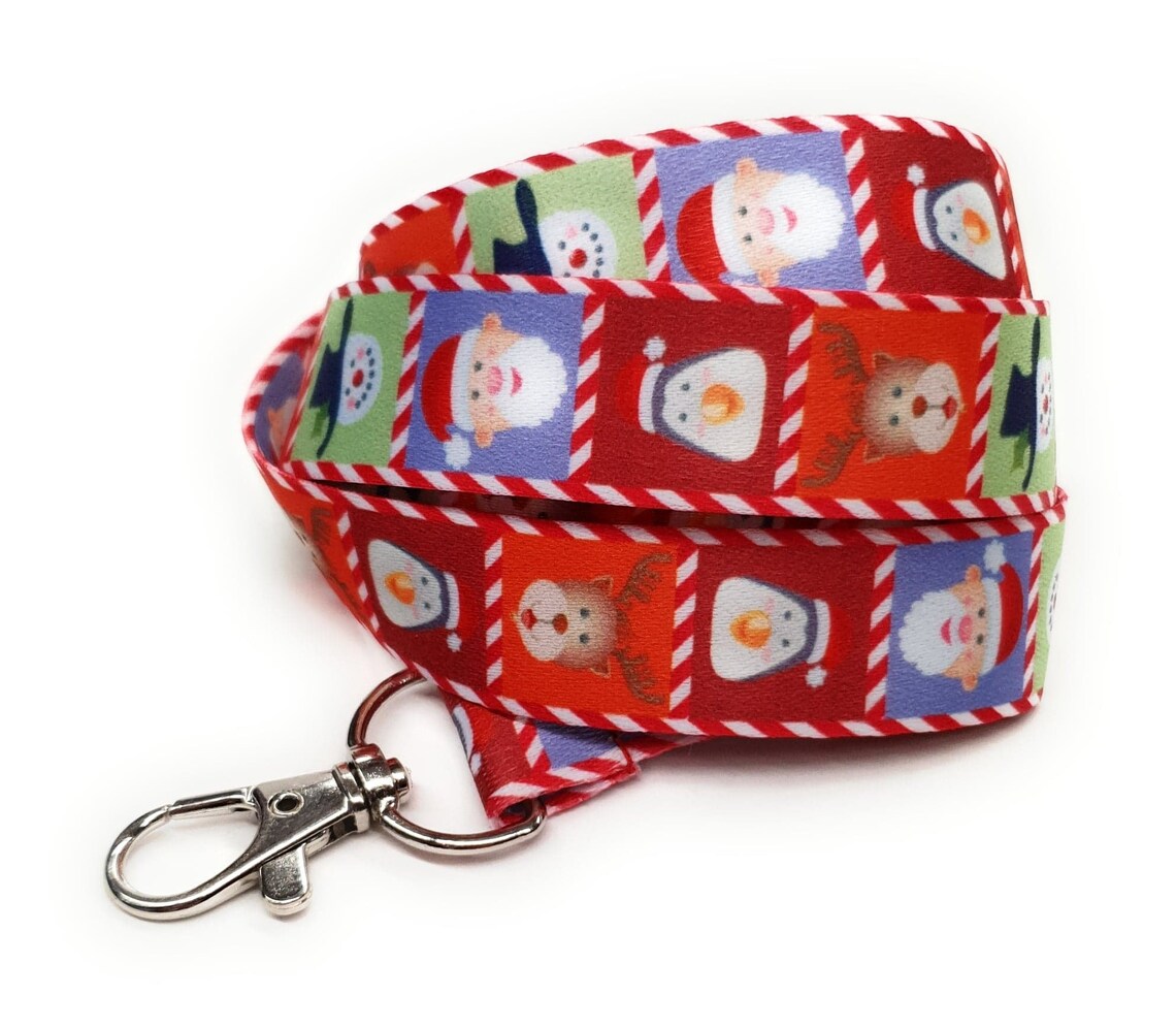 Spirius Merry Christmas Multicolor Fashion Lanyard Neck Strap - Etsy