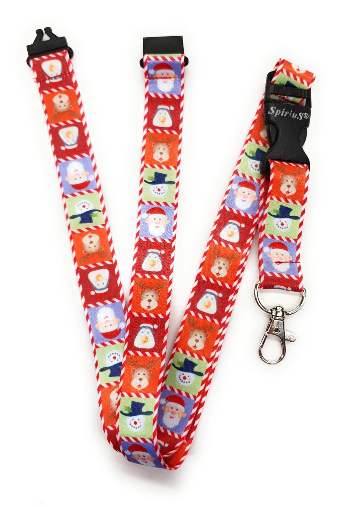 Spirius Merry Christmas Multicolor Fashion Lanyard Neck Strap - Etsy