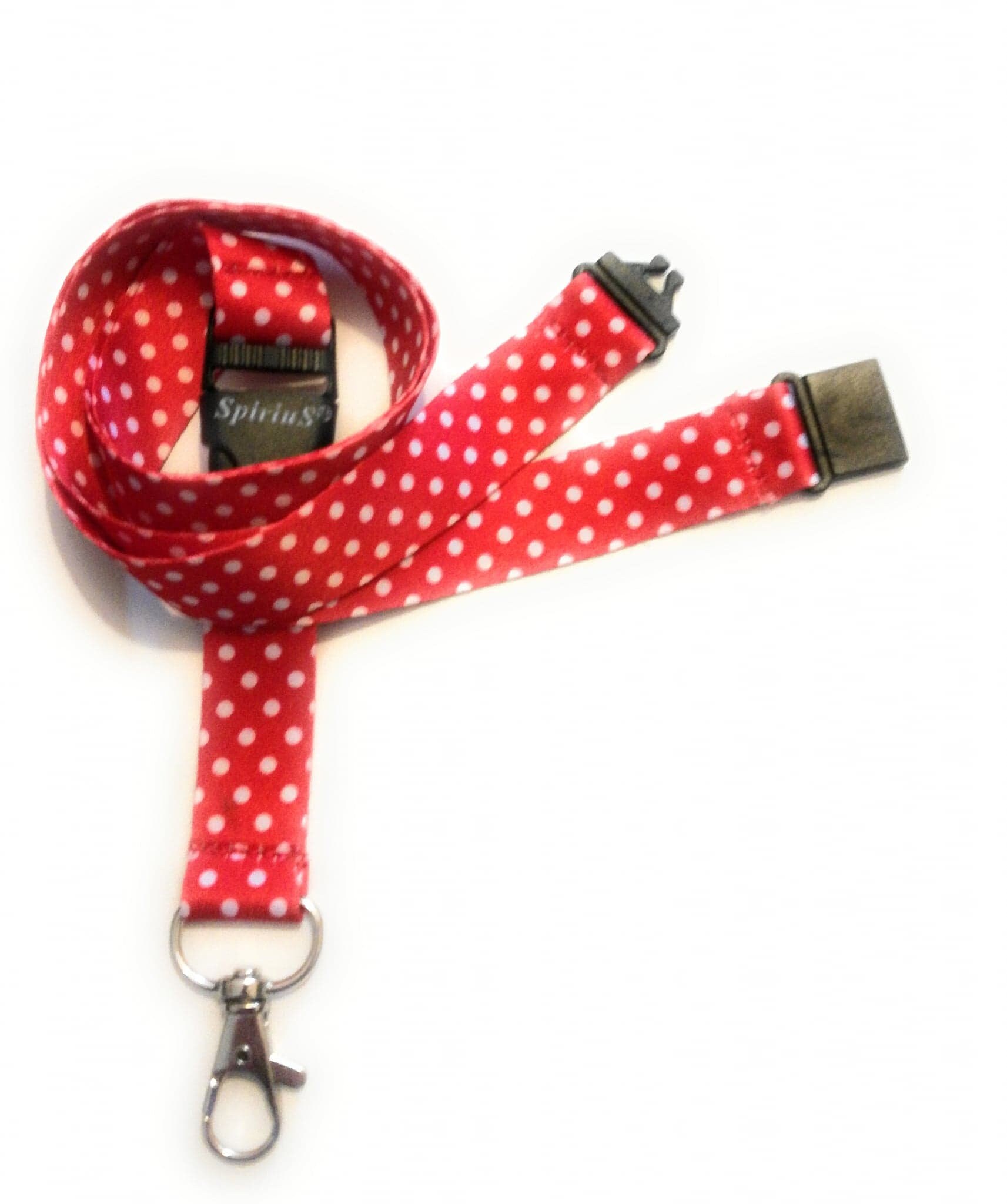 Polka Dot Red Universal Ecig Neck Holder Lanyard Spirius for Vape Mod ...