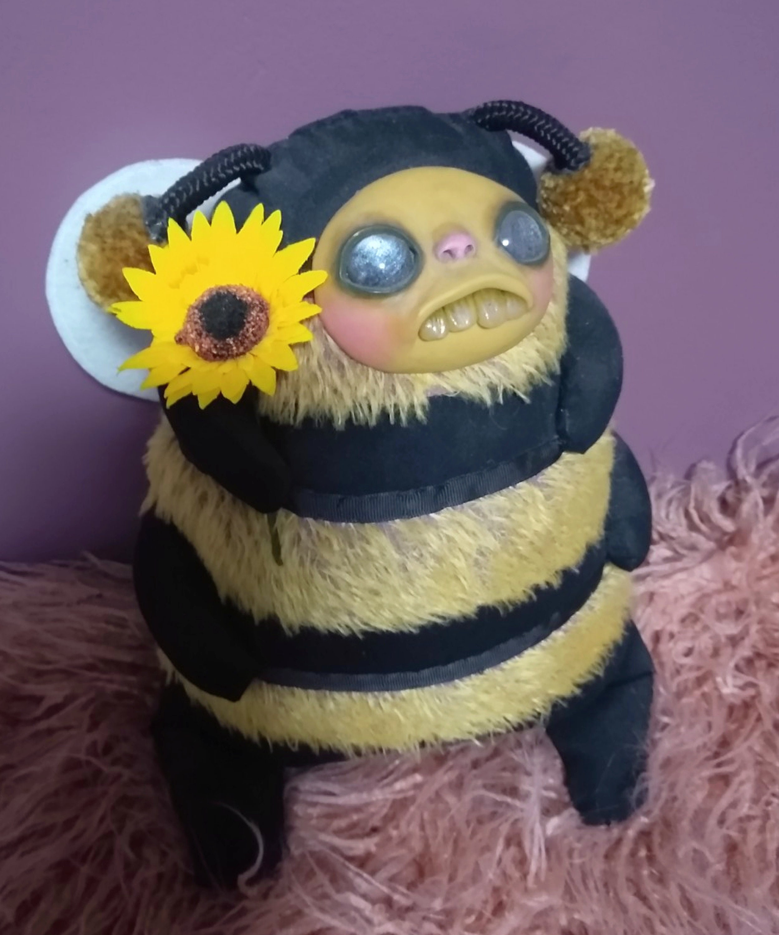 Big, Furry Bumble Bee. - Etsy