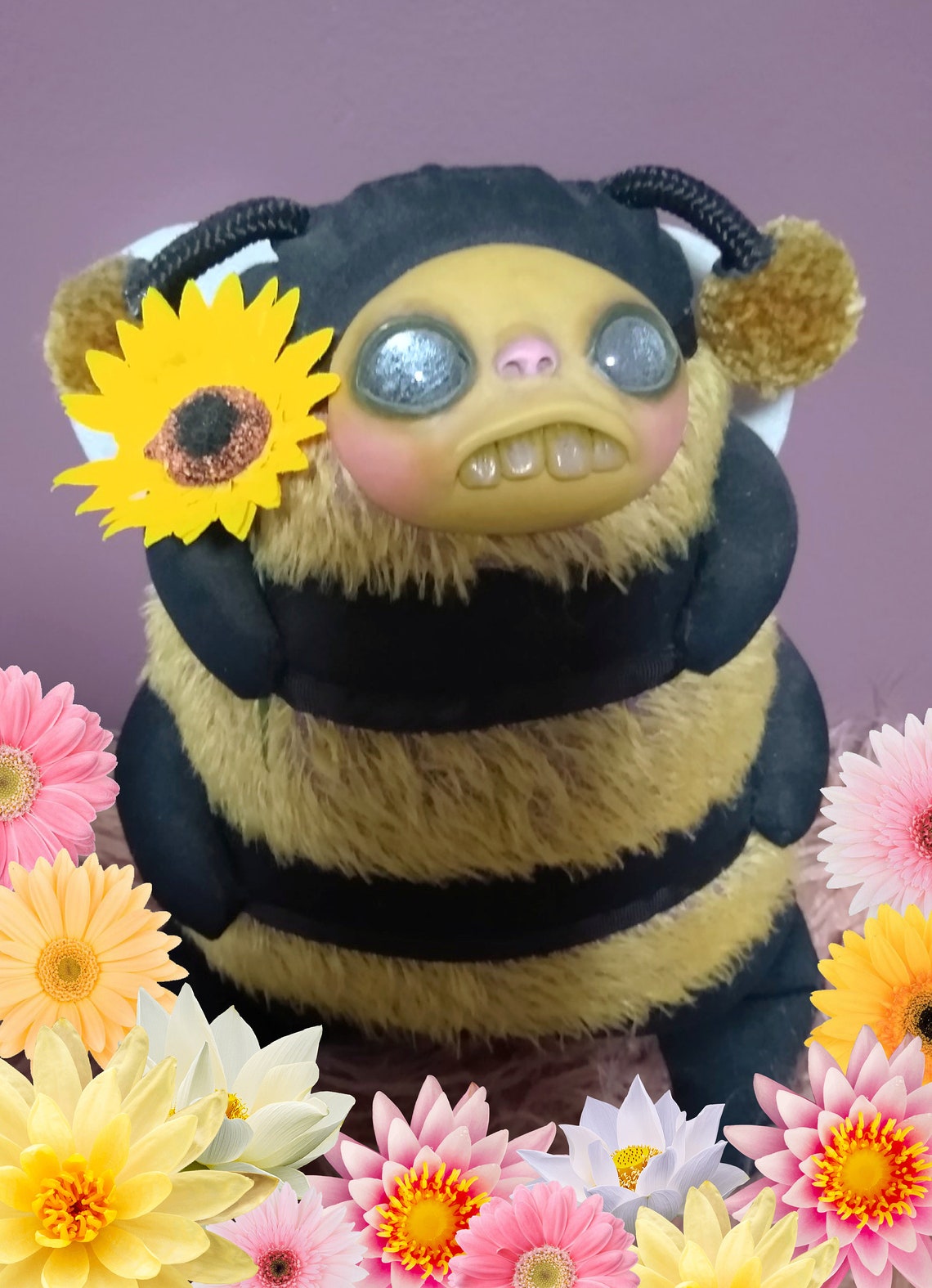 Big, Furry Bumble Bee. - Etsy
