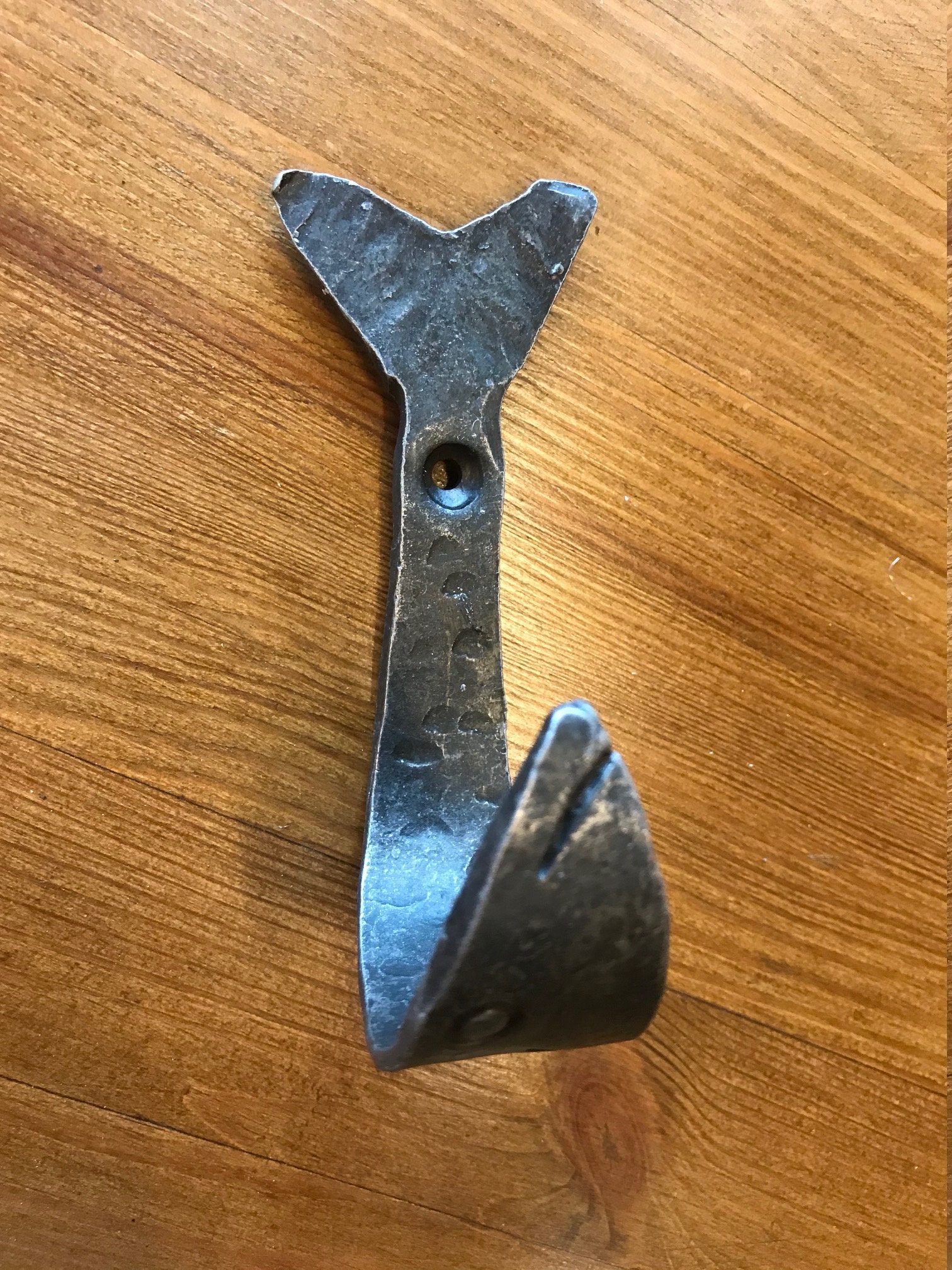 Fish Coat Hooks Hand Made & Hammered Arts Crafts Style - Etsy