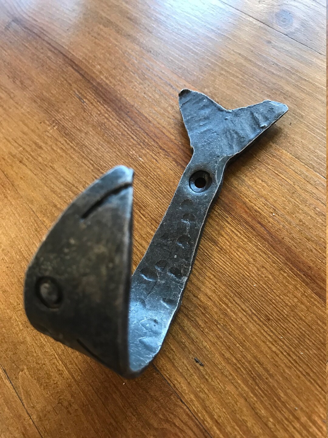 Fish Coat Hooks Hand Made & Hammered Arts Crafts Style - Etsy