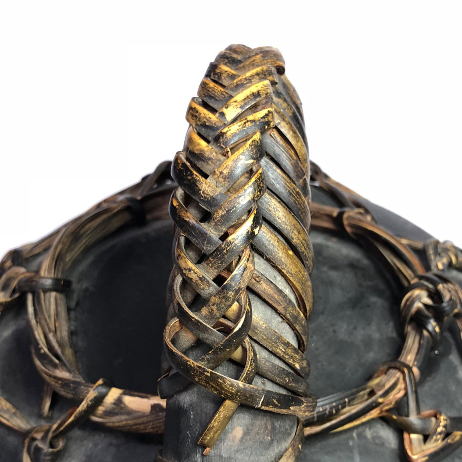 Primitive African Tribe Earthenware Weaved Clay Water Pitcher | Etsy