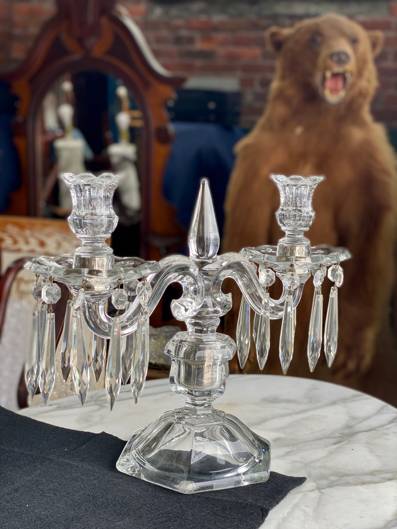 Antique Victorian Glassware Crystal Prism Heisey Williamsburg Etsy Uk