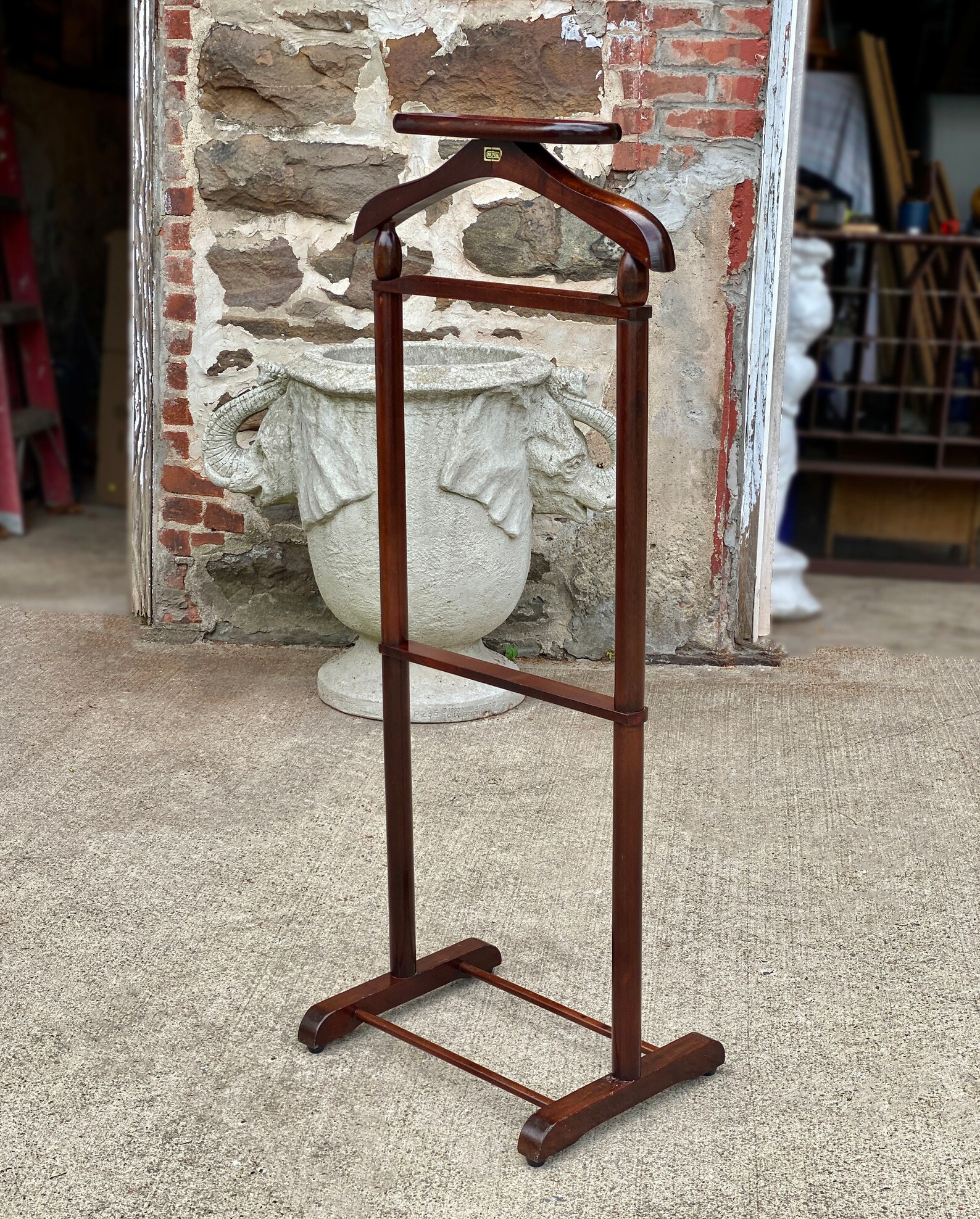 Vintage Traditional Mahogany Gentleman's Suit Jacket Valet - Etsy