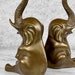 Vintage Traditional Brass Seated Elephant Library Bookends A Pair - Etsy