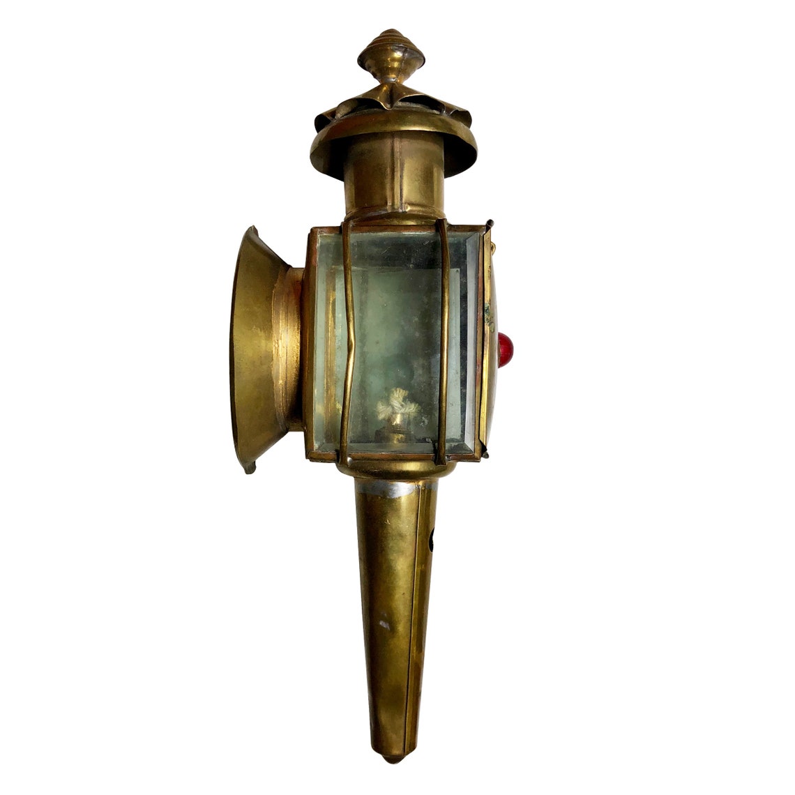 Antique Traditional Brass Carriage Lantern Oil Coach Light - Etsy