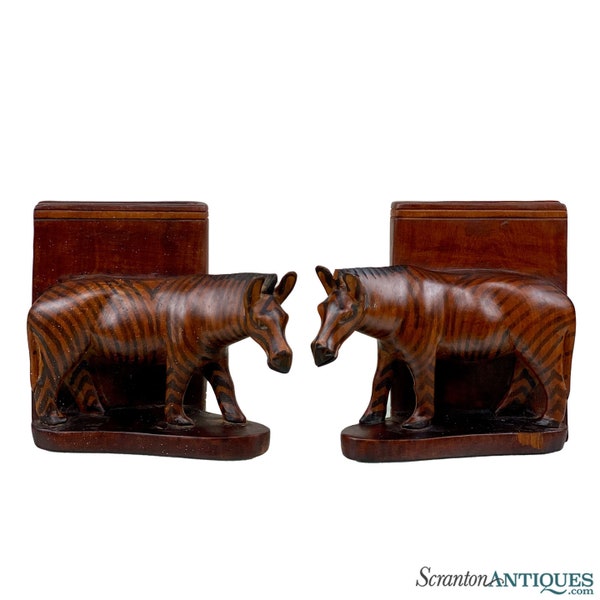 African Bookends - Etsy