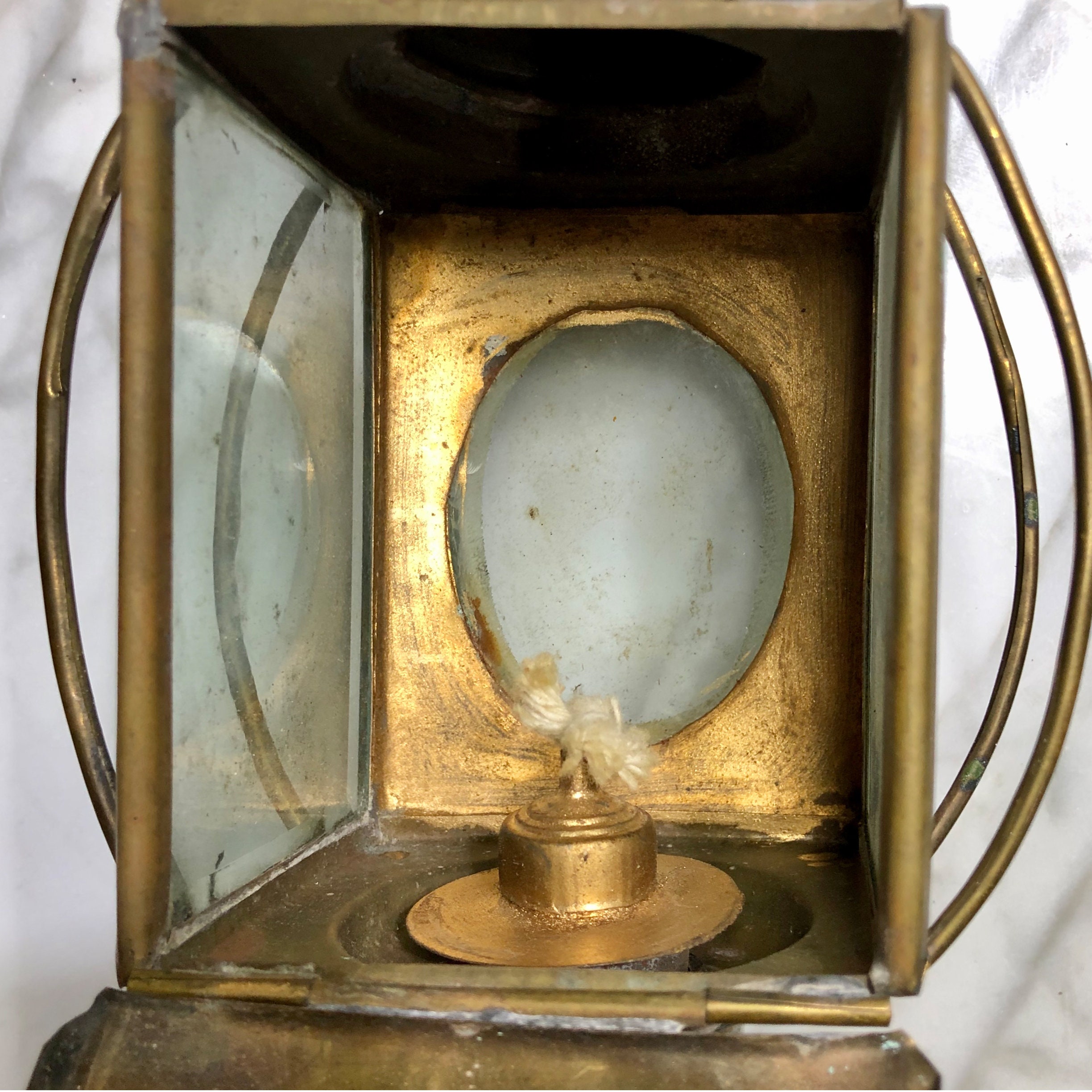 Antique Traditional Brass Carriage Lantern Oil Coach Light - Etsy
